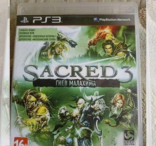 Sacred 3 гнев Малахима PS3