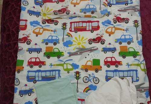 Комплект детского постельного белья с одеялом