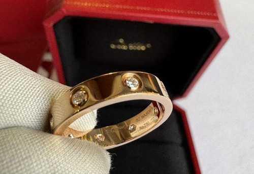 Новое кольцо Cartier Love 8 Diamonds