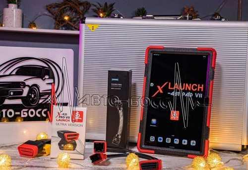 Лаунч Launch x431 PAD VII + 500 марок и курсы