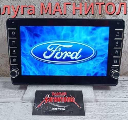 Магнитола Ford андроид новая (вместо штатной)