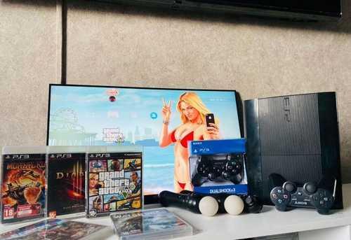 Sony Playstation 3 с играми