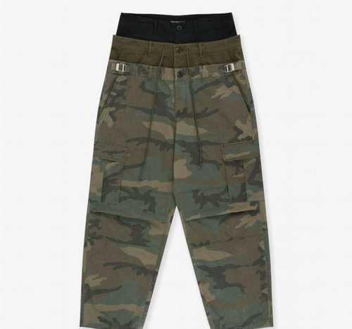 Штаны Grailz Project 3 Layered Cargo Pants - Camo