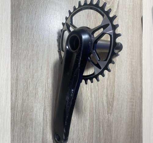 Шатун правый shimano deore xt