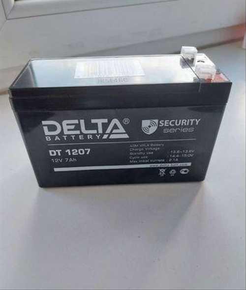 Аккумулятор Delta DT1207