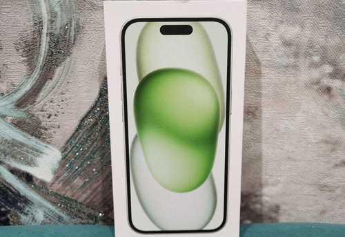 Apple iPhone 15 256Гб Зелёный 2 sim Новый
