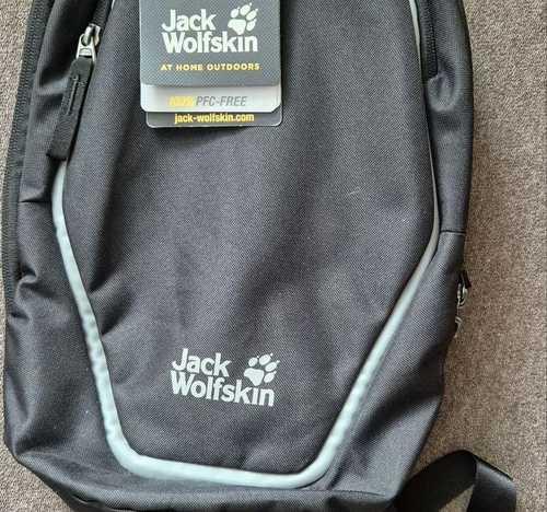 Jack wolfskin однолямочный рюкзак