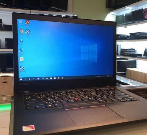 Ноутбук Lenovo ThinkPad A475 на базе AMD (4 ядра)