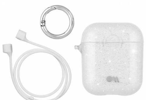 Чехол Case-Mate для AirPods c держателем Clear