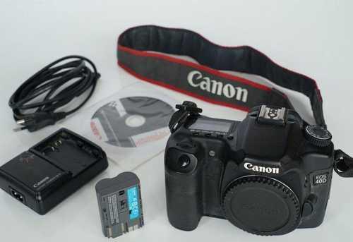 Фотоаппарат зеркальный Canon EOS 40D Body