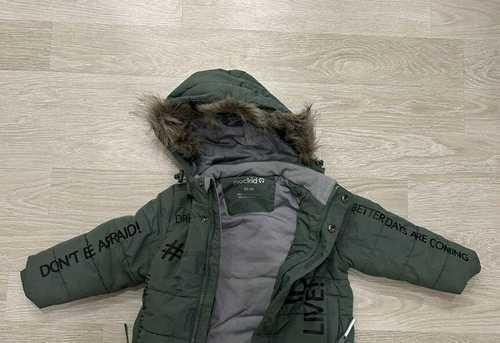 Зимняя куртка пуховик crockid 92-98