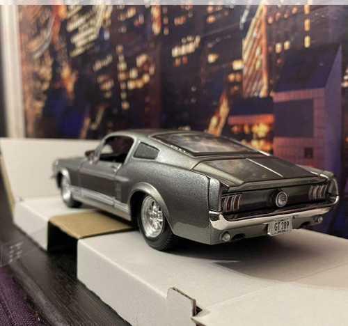 Форд мустанг ford mustang fastback 1967 1:24