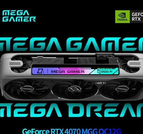 RTX 4070 MaxSun Mega Gamer Новая видеокарта