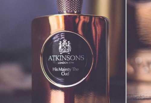 Atkinsons His Majesty The Oud 100 ml Оригинал Мужс