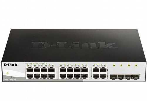 D-Link DL-DGS-1210-20/F2A коммутатор до 1000 мбит
