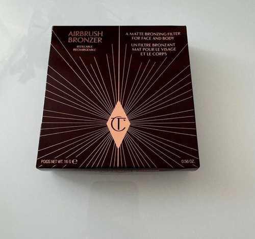 Бронзер charlotte tilbury Airbrush Flawless новый