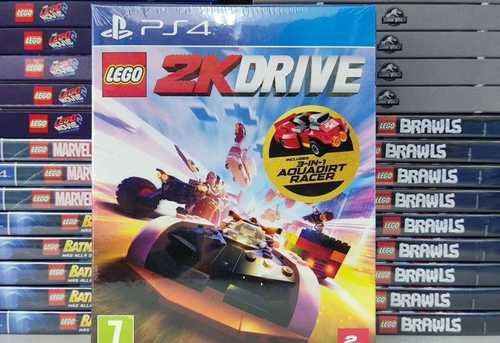 PS4 lego 2k Drive + 3 in 1 Aquadirt Racer