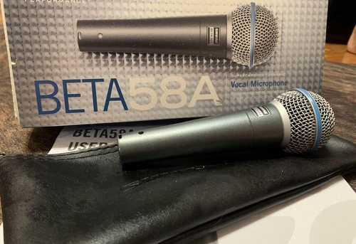 Микрофон shure beta 58a