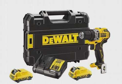 Dewalt DCD701D2 / кейс, 2*2ач, зу