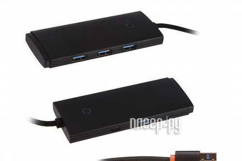 Хаб USB Baseus Lite Series 4-Port USB-A HUB US