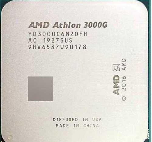 AMD Athlon 3 3000G OEM YD3000C6M2OFH