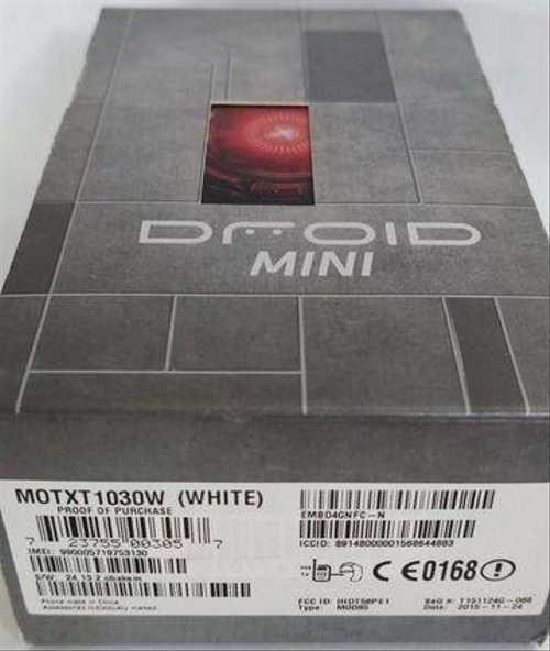 Мобильный телефон Motorola Droid mini XT1030W