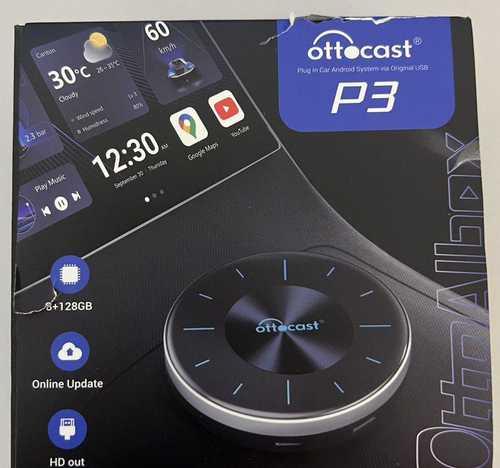 CarPlay/Android Auto Ottocast Picasou P3