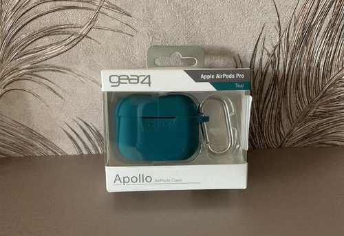 Чехол Gear4 Apollo Turquoise для Apple AirPods Pro