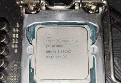 Процессор Intel i7 10700k