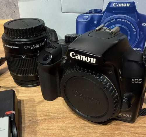 Зеркальный фотоаппарат canon eos 1000d