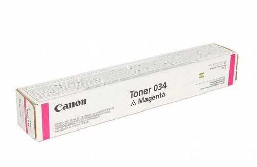 Тонер-картридж Canon 034 Magenta для MF810C/820C