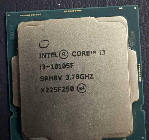 Процессор intel core i3 10105f