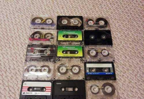 Аудиокассеты разные (набор 15 штук) #8