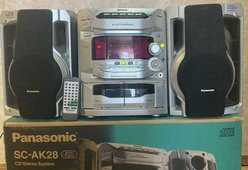 Музыкальный центр panasonic sa ak 28