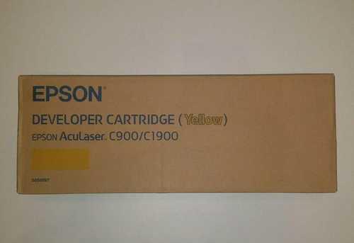 Оригинал Epson S050097 желтый AcuLaser C900/C1900