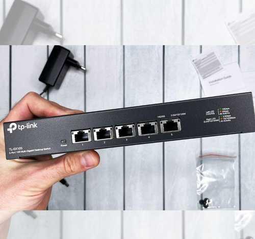 Свитч коммутатор TP-Link TL-SX105 5 портов 10 Гбит