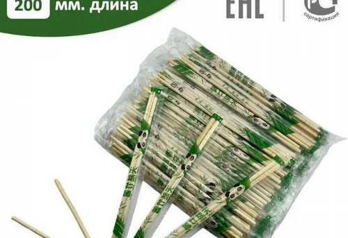 Одноразовые бамбуковые палочки для еды 100шт