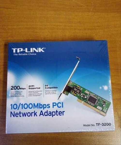 Адаптер cетевой TP-link Ethernet TF-3200 PCI