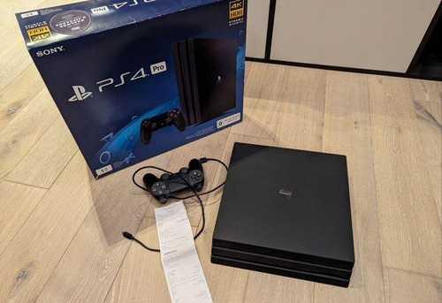 Sony Playstation 4 pro с коробкой и чеком