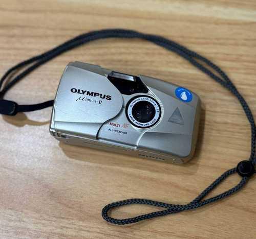 Пленочный фотоаппарат Olympus Mju II (привезен из
