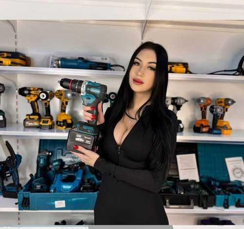 Шуруповерт для ледобура Makita 20V.Мощный