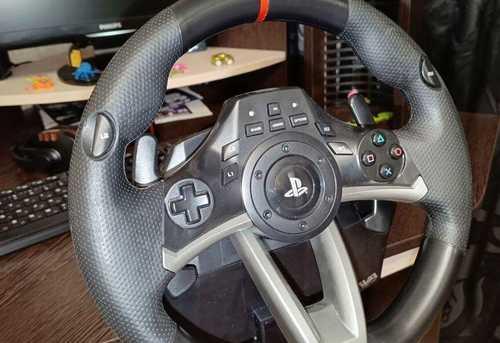 Игровой руль hori racing wheel apex