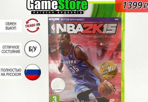 NBA 2K15 (Xbox 360, английская версия) б/у