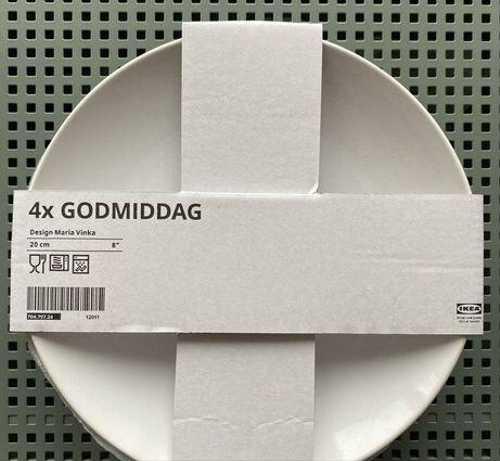 Набор посуды godmiddag годмиддаг IKEA (12 тарелок)