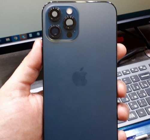 Корпус iPhone 12 Pro Max синий