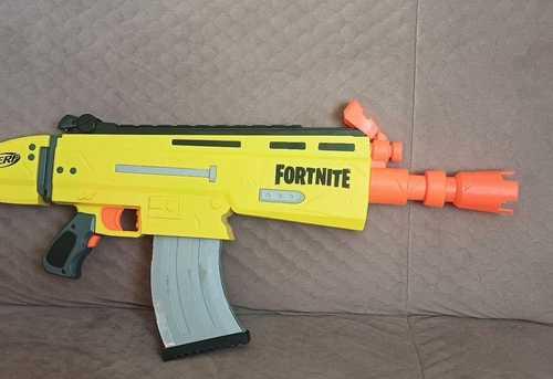 Игрушечное оружие Nerf Бластер Fortnite Скар