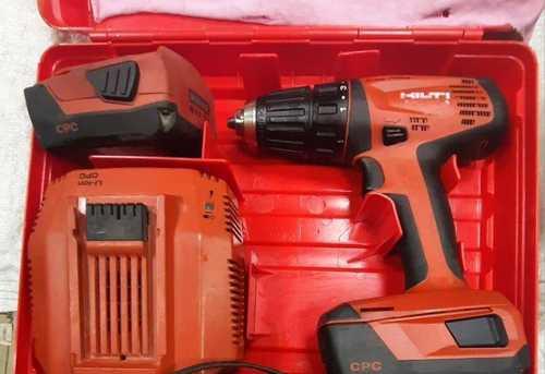 Шуруповерт hilti sfc 22 a