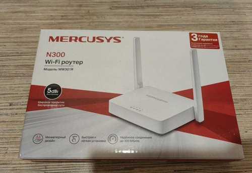 Роутер, модем, wi-fi, Mercusys MW301R