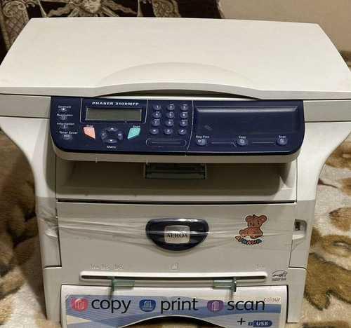 Принтер лазерный мфу xerox phaser 3010 mfp