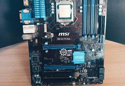 Материнская плата MSI 1150